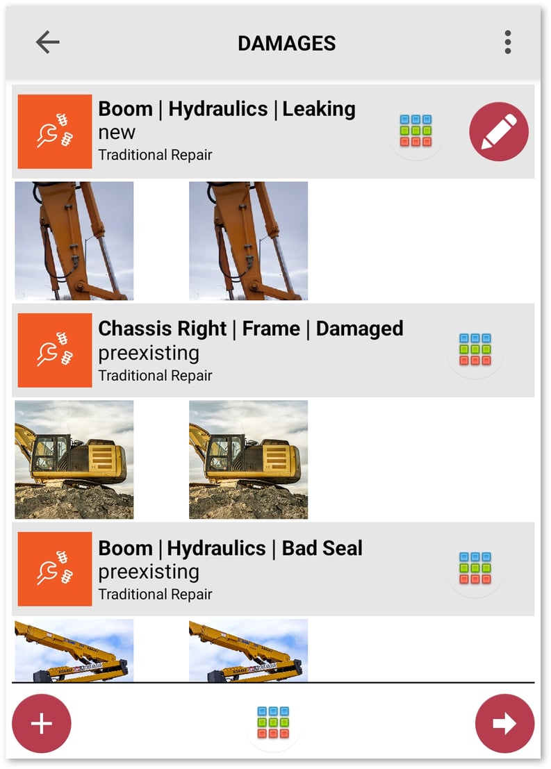 Complete a Check-Out Inspection or Return Inspection in the Texada WorkFlow Mobile Application